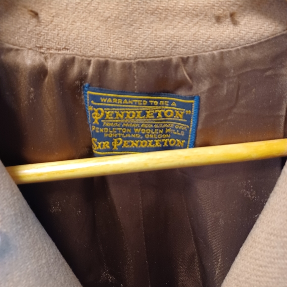 Pendleton | Jackets & Coats | Vintage Large Pendleton Camel Hair Wool ...